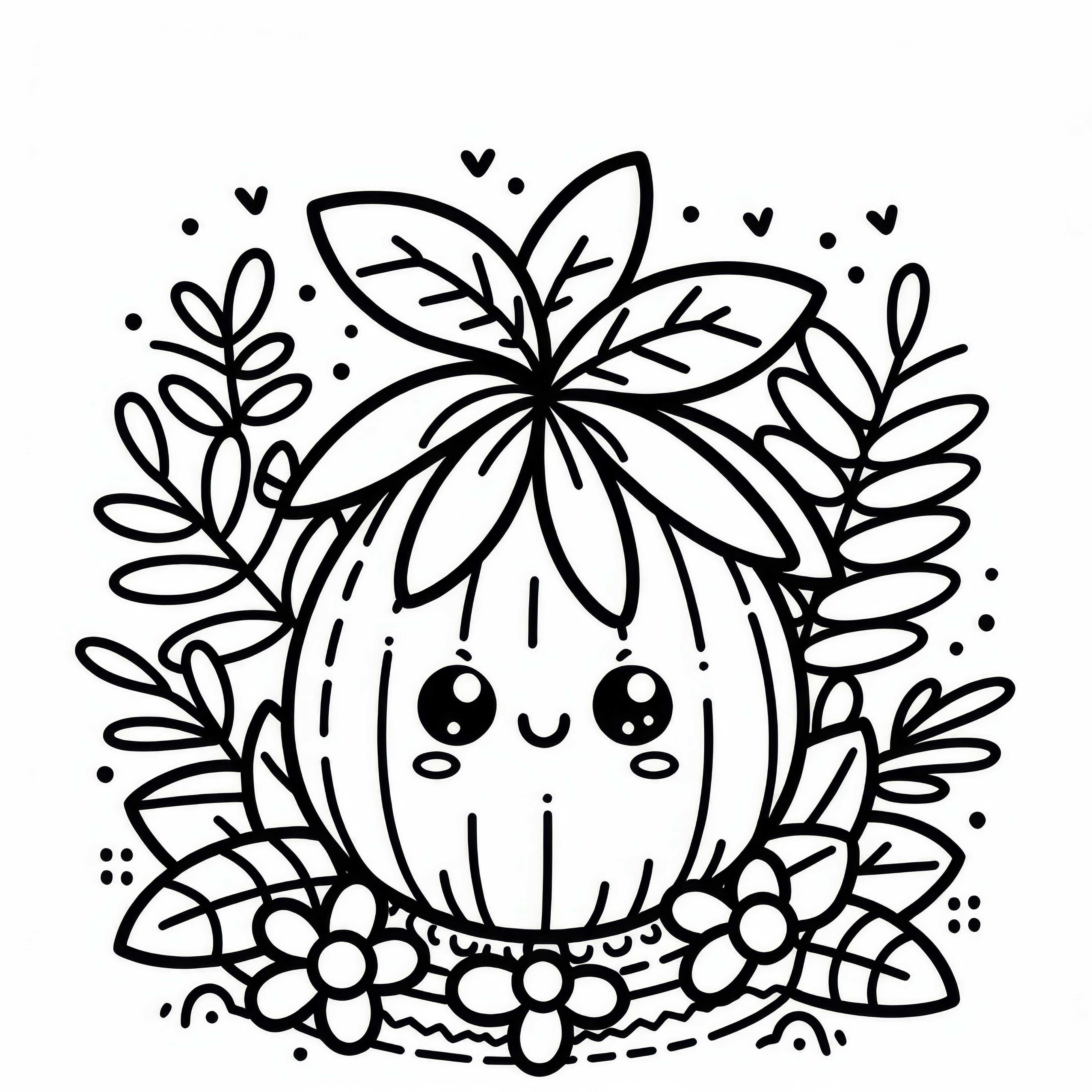 Buriti Boyama Şablonu Kolayca Ücretsiz İndirin ve Çevrimiçi Boyayın