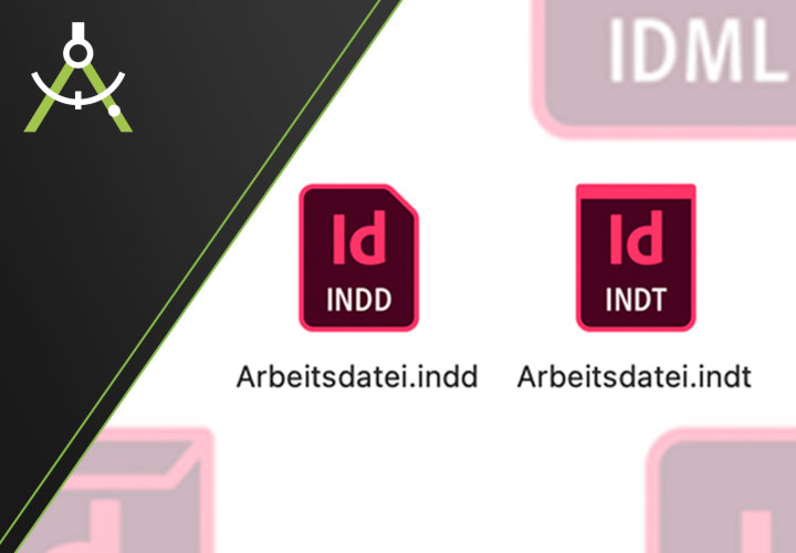 InDesign: Filformaten INDD, IDML eller INX
