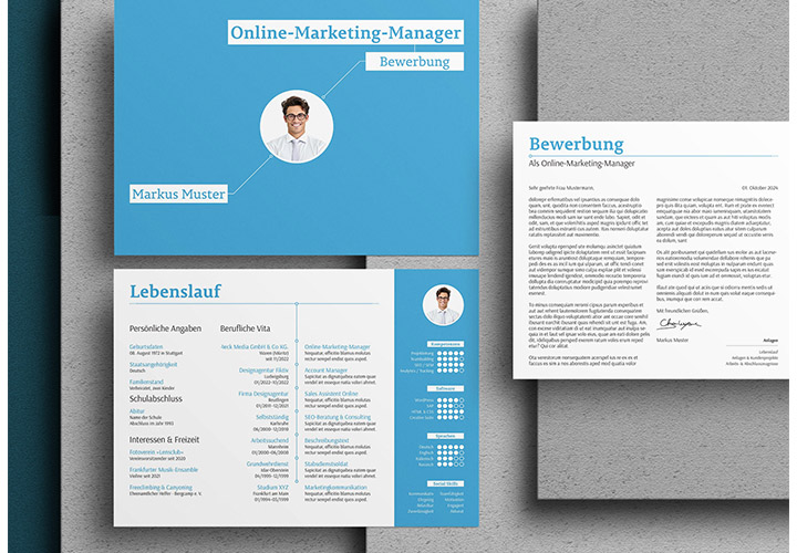 Impiegato amministrativo: modello per una candidatura con curriculum vitae