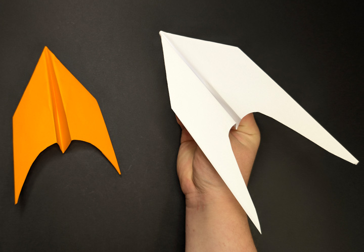 Crafting Paper Rocket Flyers – Instructions with Photos & Video