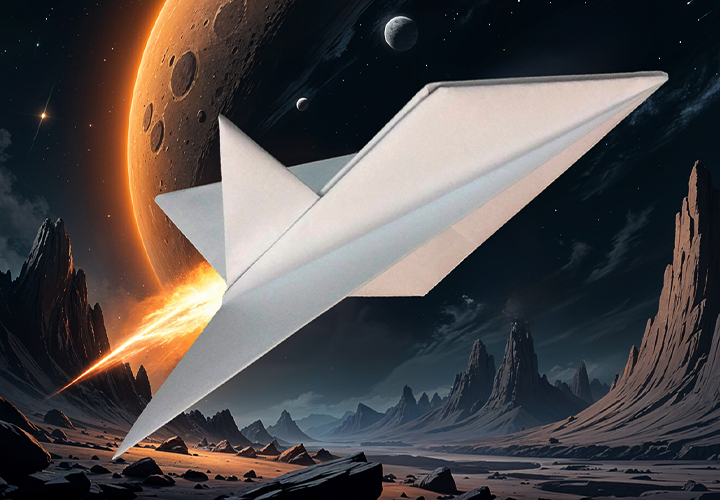 Fold an F16 fighter jet out of paper - An exciting origami tutorial