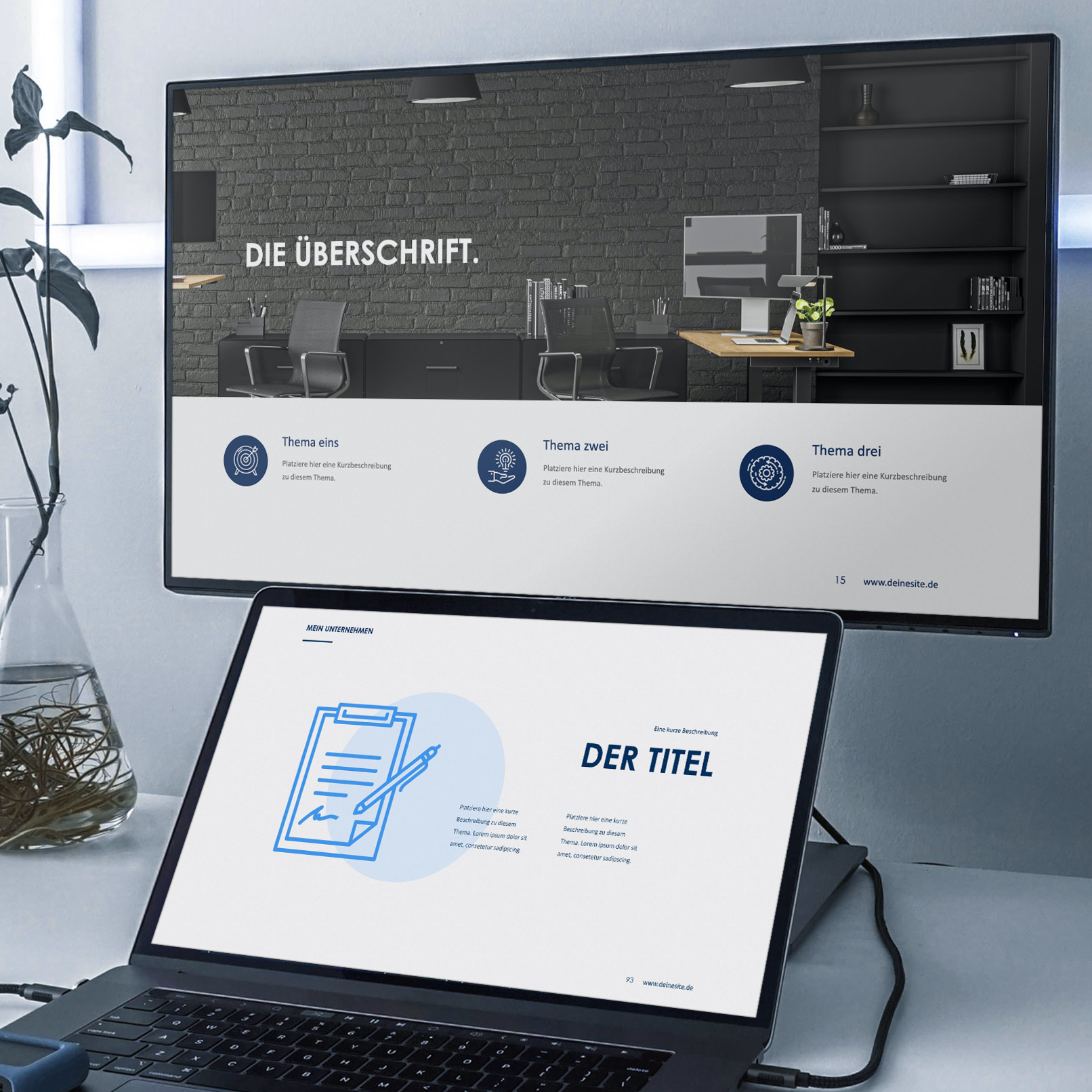 Icon-Set „Unternehmen & Geschäft“ – 100 Business-Symbole