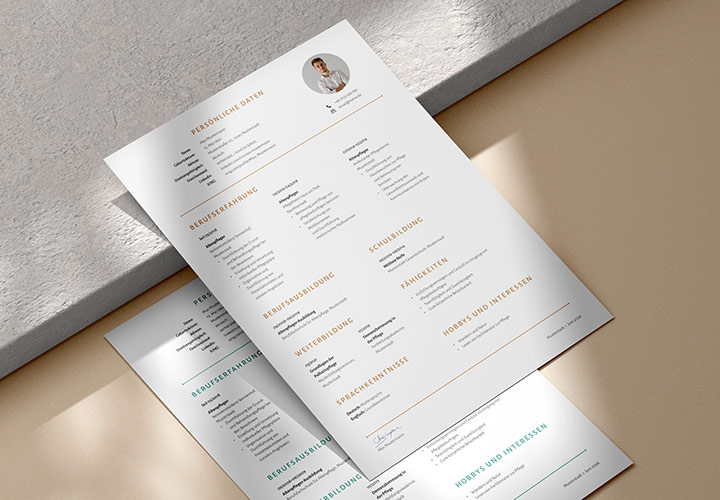 CV Äldreomsorg, Äldreomsorg: enkel mall för Word