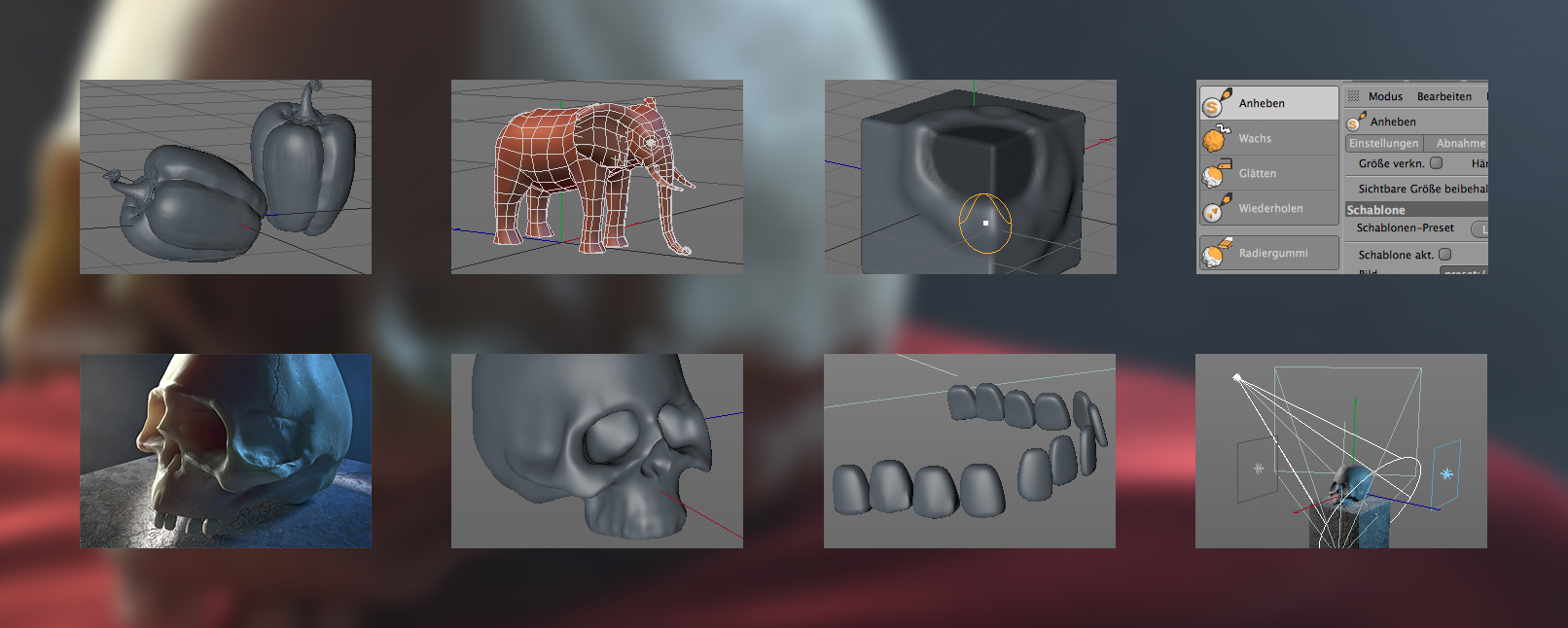 Cinema 4D: 3D Sculpting-Tutorial