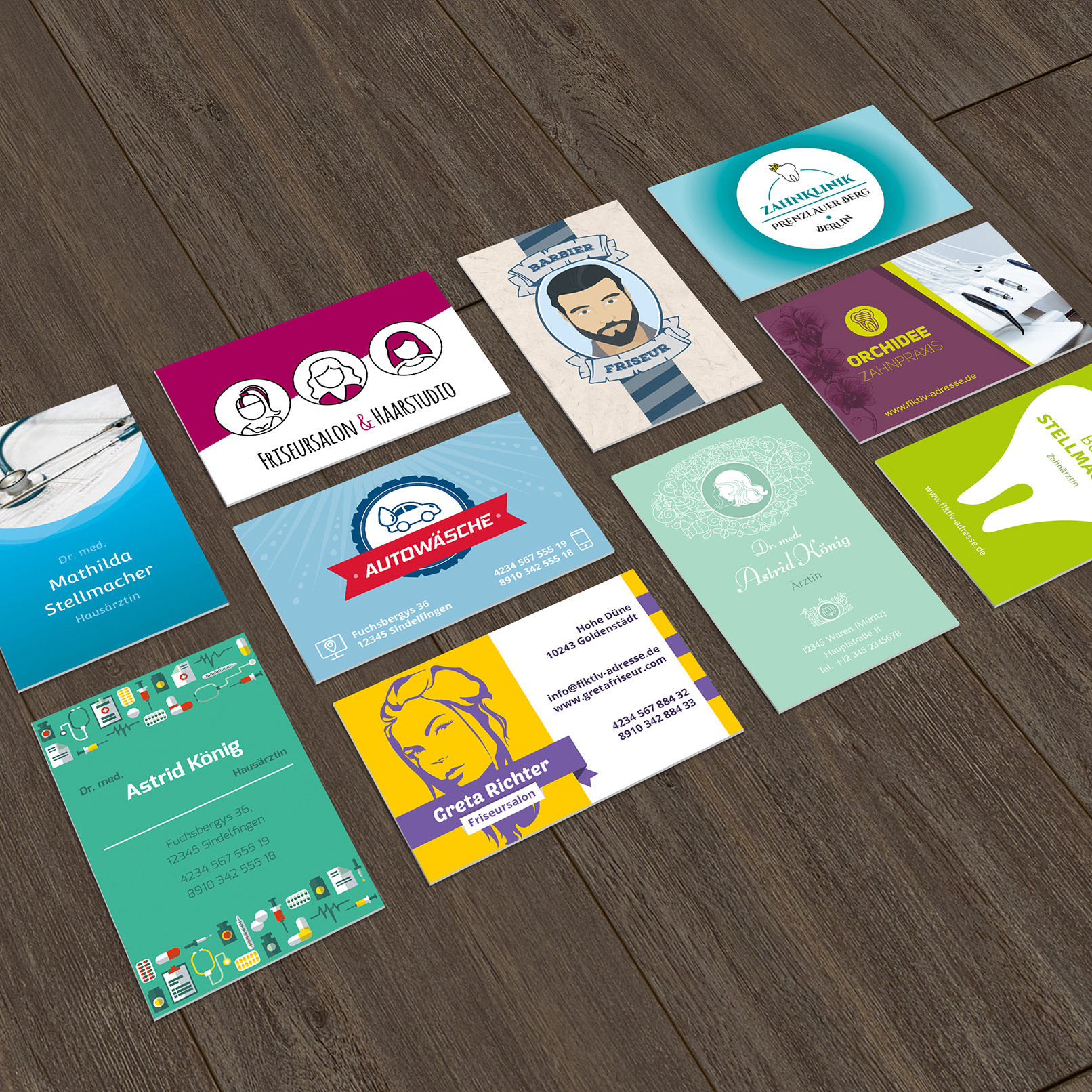 Vorlagen: Stempelkarten, Terminkarten, Bonuskarten erstellen