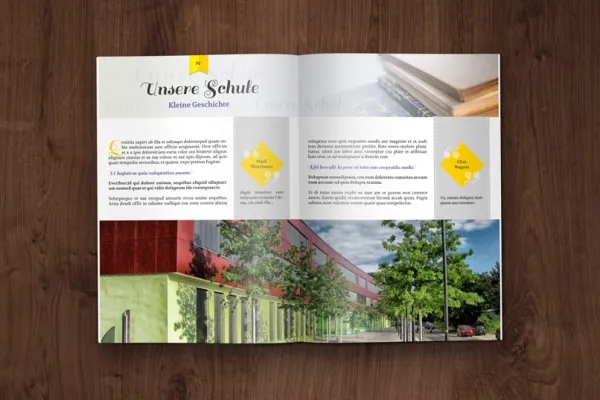 Layout-Vorlagen: Schülerzeitung, Abizeitung