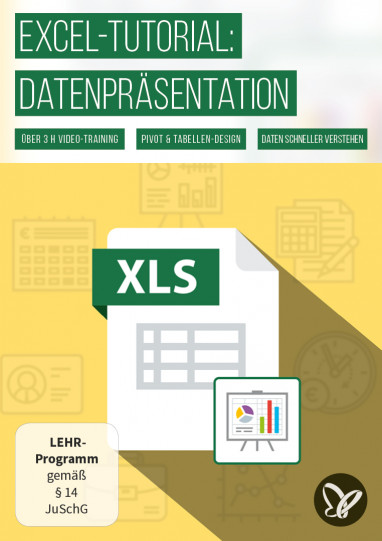 Excel-Tutorial: Tabellen-Design, Pivot, Diagramme, Präsentation