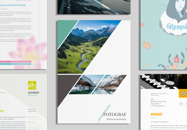 Návrhy obálok pre Word, InDesign a Affinity Publisher