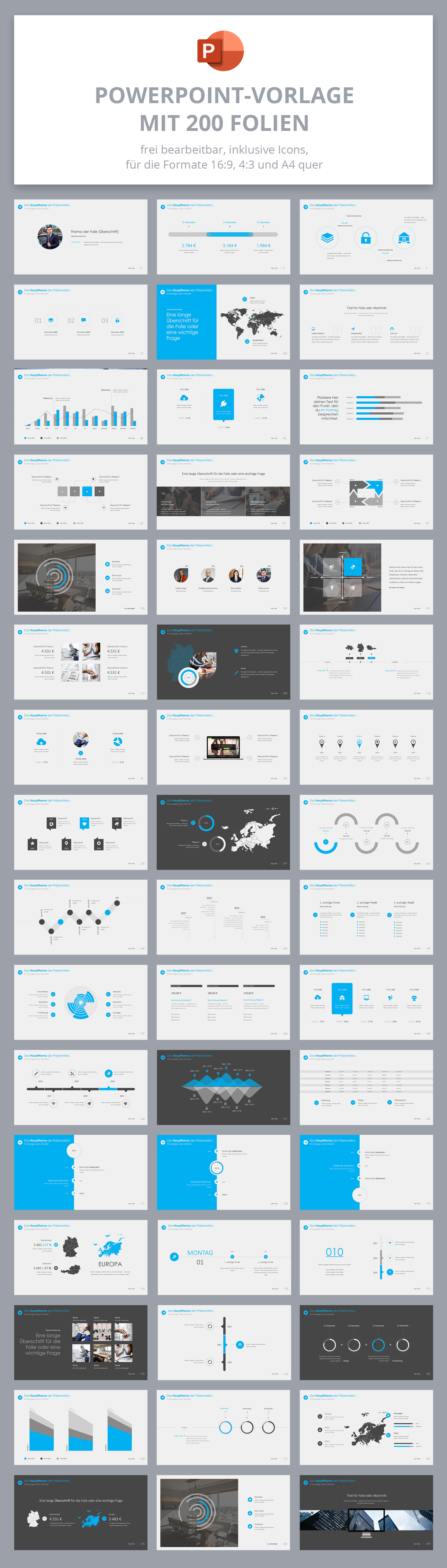 PowerPoint-Vorlagen für Business-Präsentationen | „360Grad“