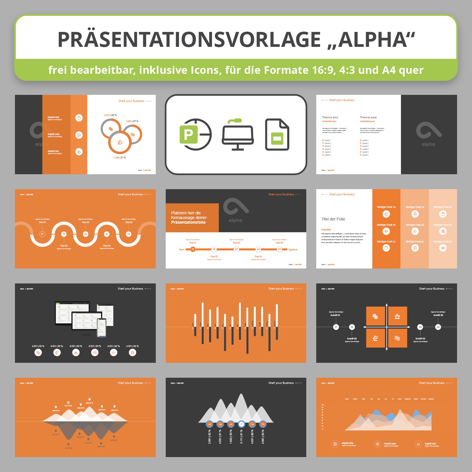 Resmi Powerpoint şablonları