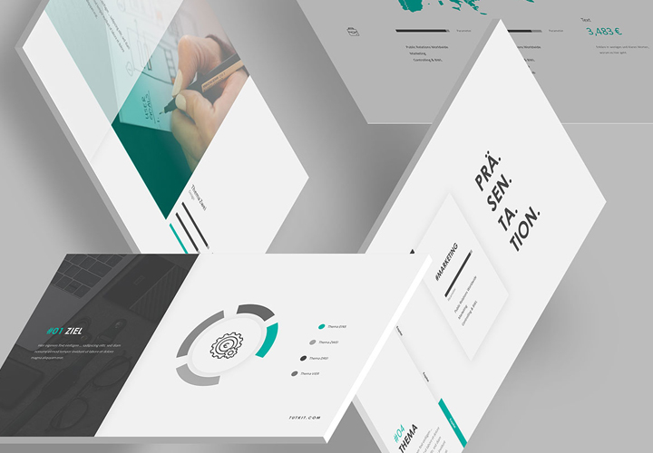 Kunci utama: 150 template slide desain "Air