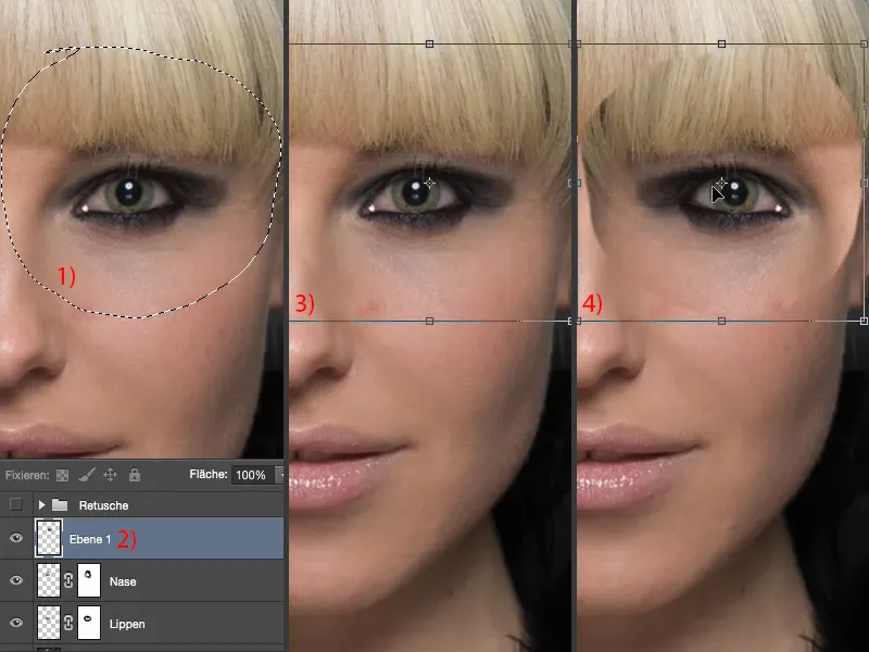 Looks & Styles Photoshop: replacing large areas