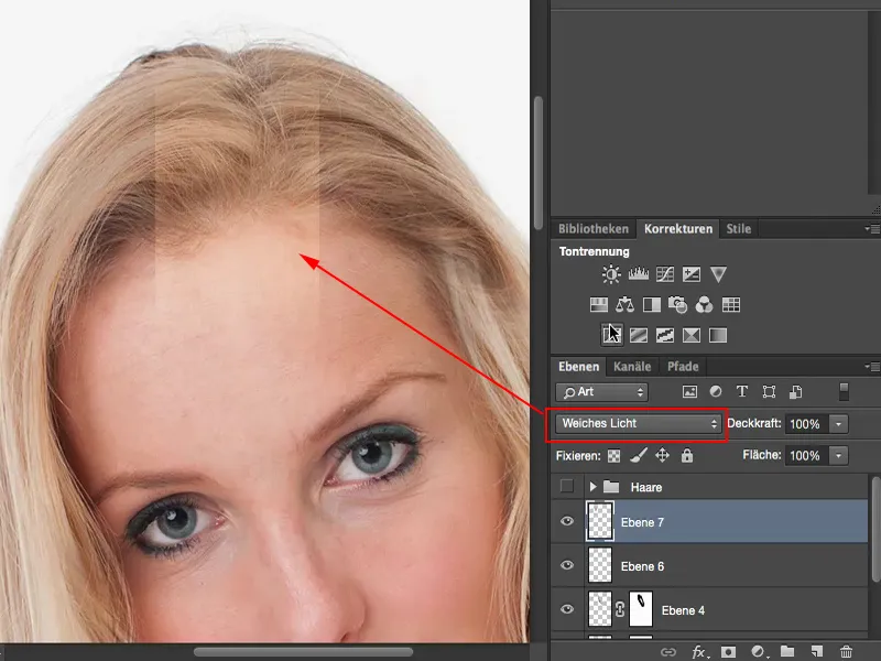 Looks & styles with Photoshop - perfecting your hair