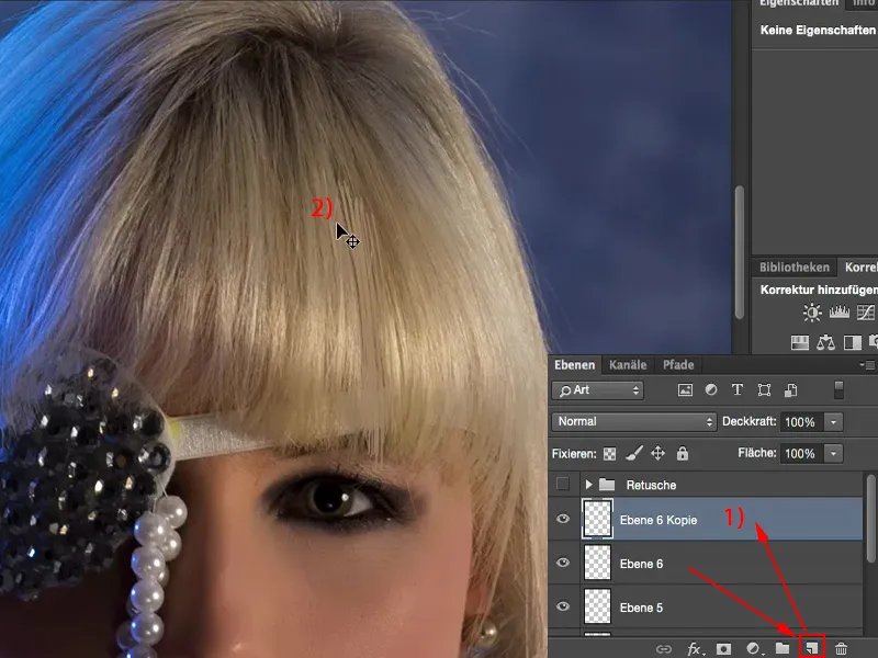 Looks & Styles with Photoshop - painting over mistakes
