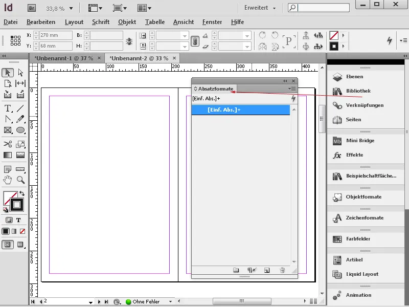 Introduction à InDesign : L'écran de démarrage et l'interface