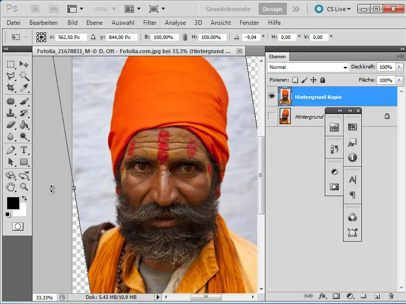 Create the Dragan effect in Photoshop