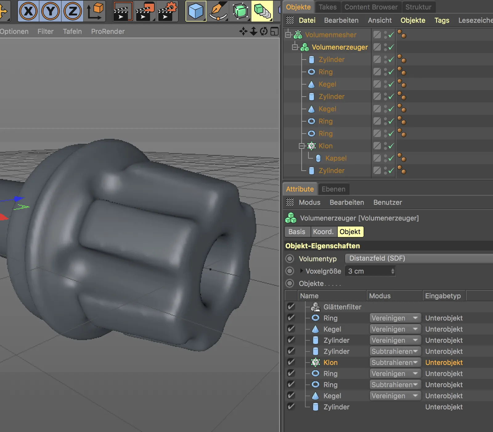Novedades versión 20 - Modelización con OpenVDB