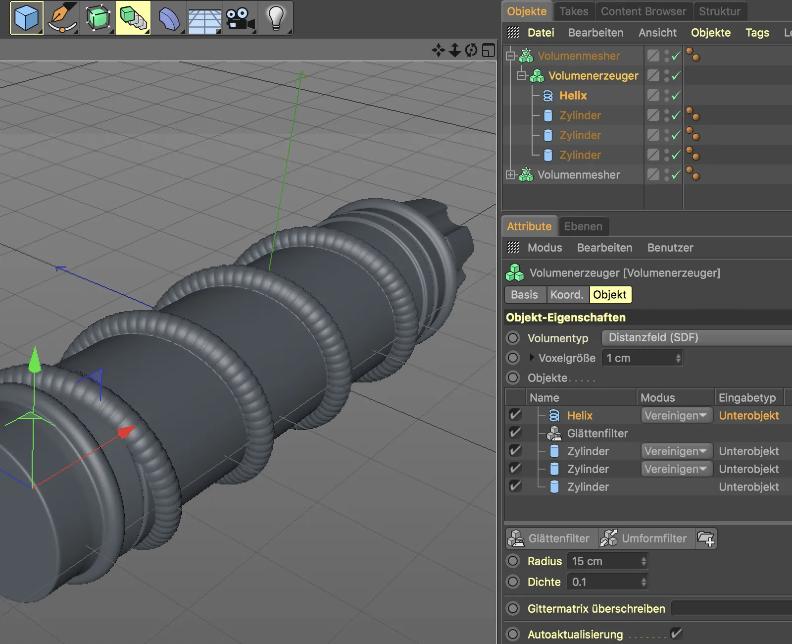 Novedades versión 20 - Modelización con OpenVDB