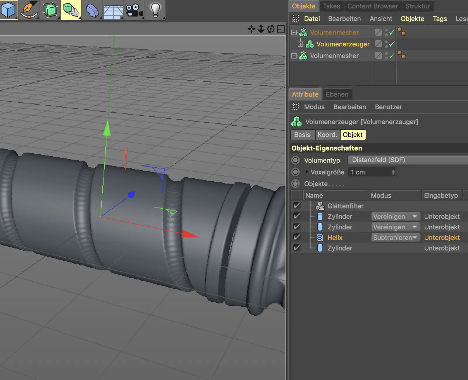 Novedades versión 20 - Modelización con OpenVDB