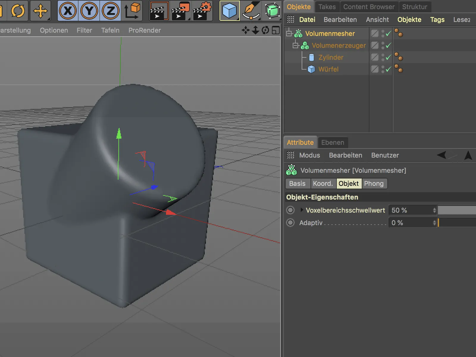 Novedades versión 20 - Modelización con OpenVDB