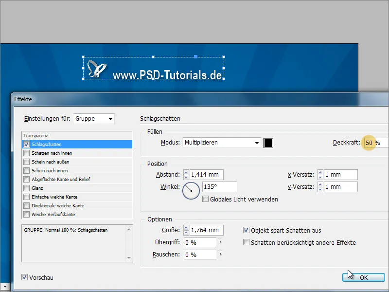 Poster design in Adobe InDesign - Part 2: Ribbon effect