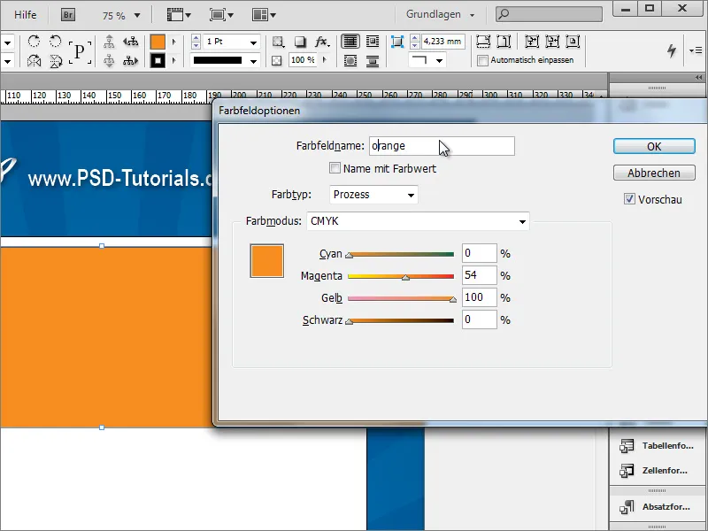 Poster design in Adobe InDesign - Part 2: Ribbon effect