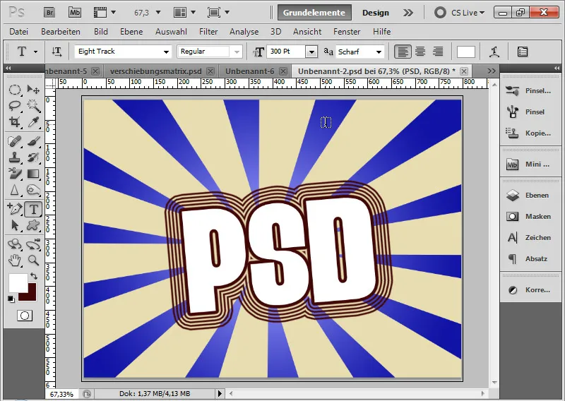 Five quick tips for cool typography effects in Photoshop