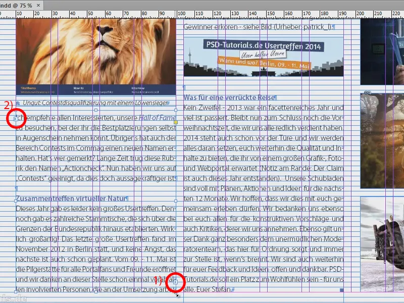 Memanfaatkan alat bantu visual di InDesign