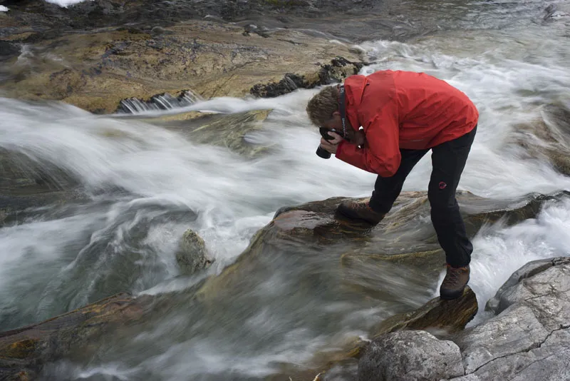 Mountain photography: classic mountain landscape, technique