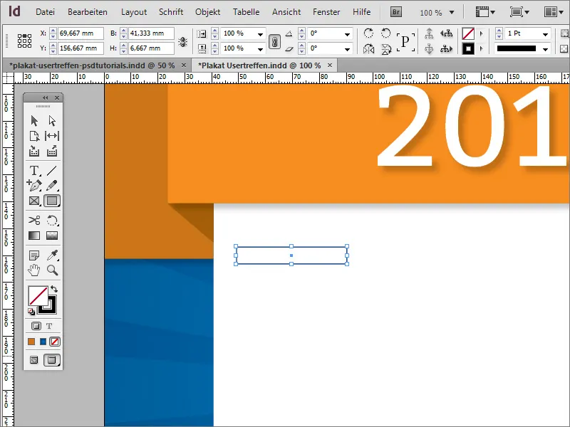 Poster design in Adobe InDesign - Part 3: Adding text