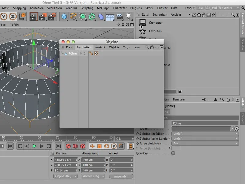 Set up layout and shortcuts