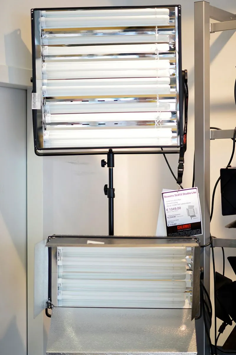 Light sources relevant for professional photography