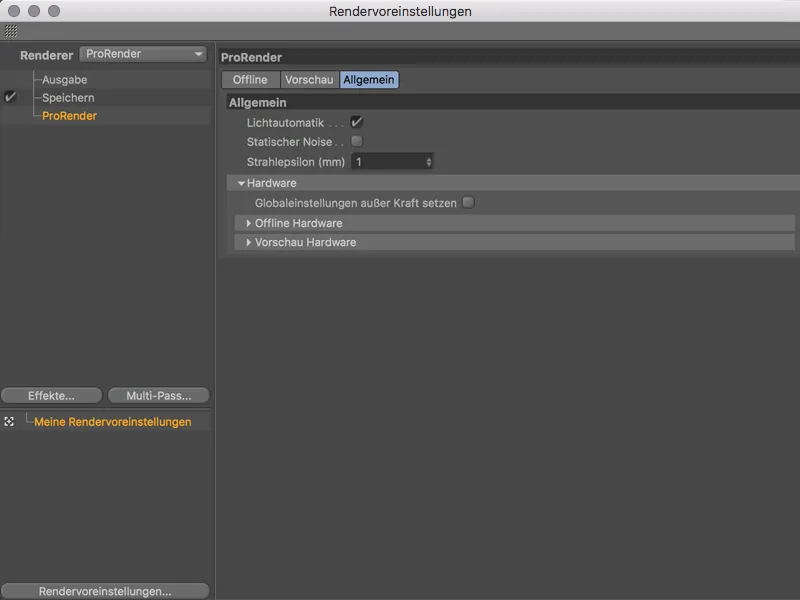 C4D Release 19 - Physics-based GPU renderer ProRender
