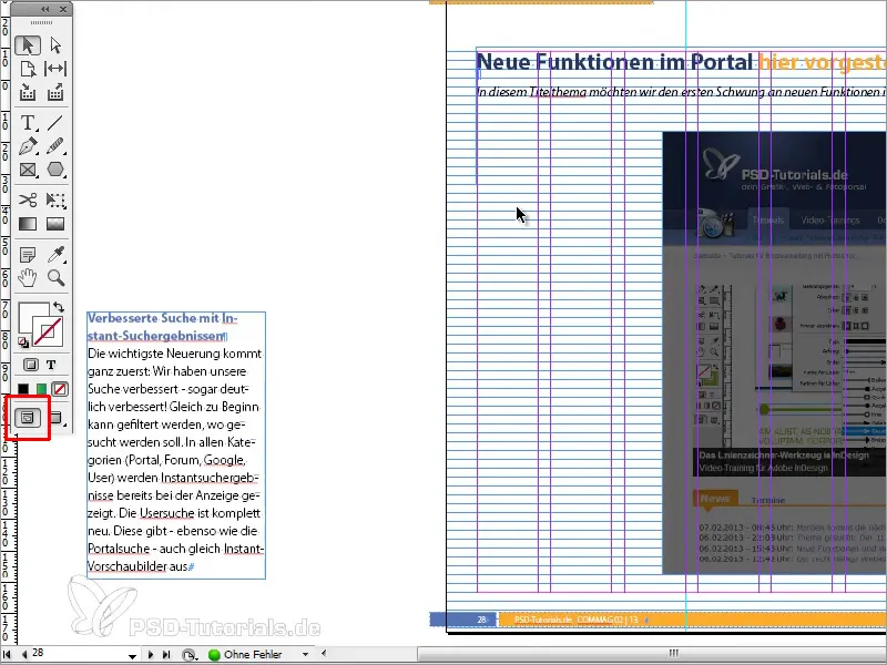 Trucos Adobe InDesign: Ampliar el área de montaje