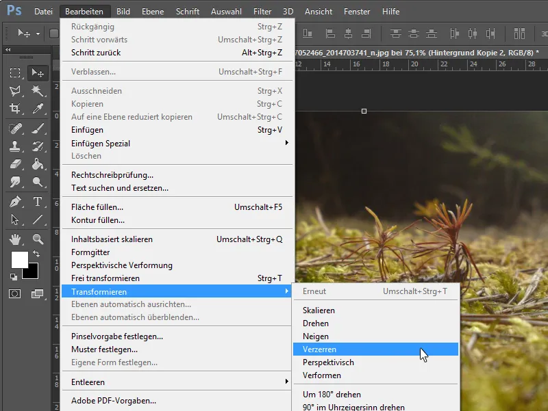 Photoshop – Dreieck-Mosaik-Effekt erstellen