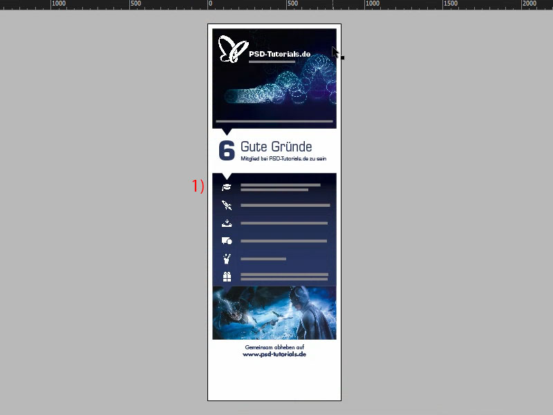 Rollup druckkonform erstellen