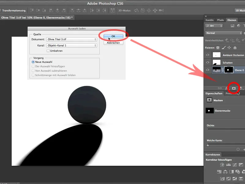 Render your own shadow channel