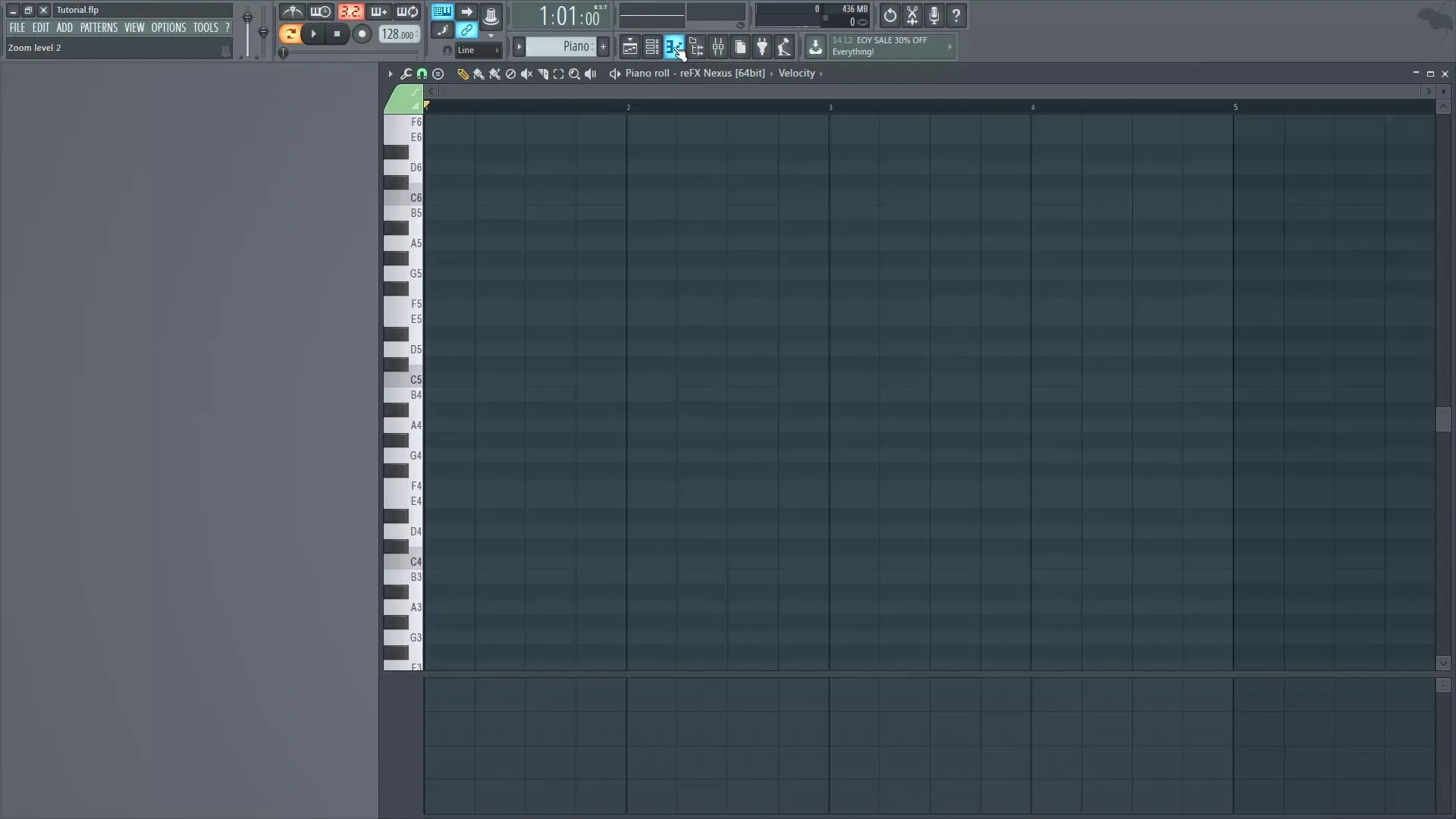 Piano Roll dans FL Studio : Guide détaillé pour la création de notes