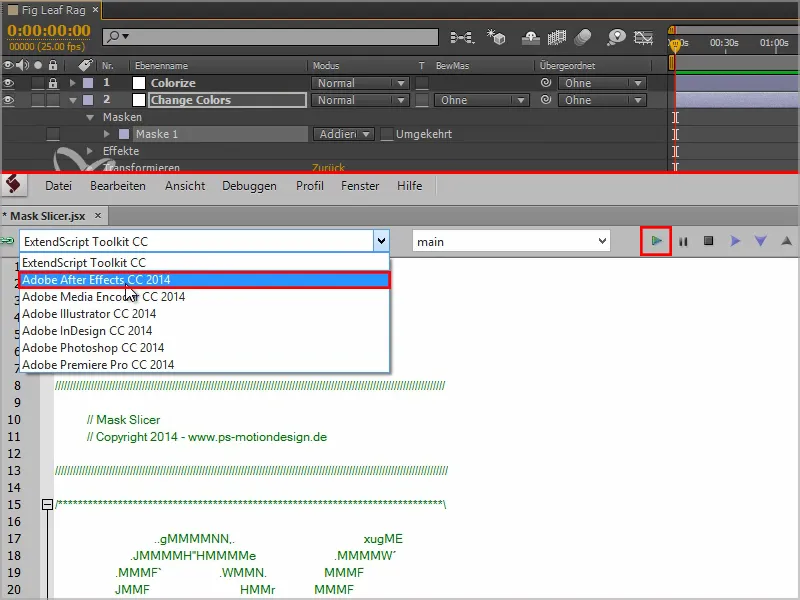 Animation made easy: The colors