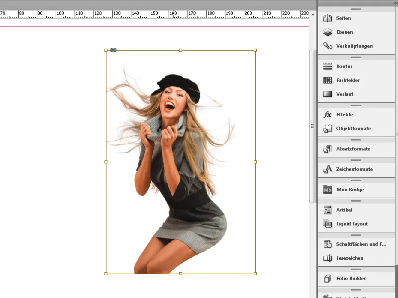Use the Direct Selection Tool in Adobe InDesign