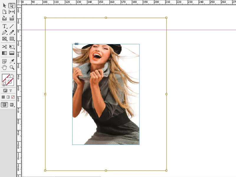 Use the Direct Selection Tool in Adobe InDesign