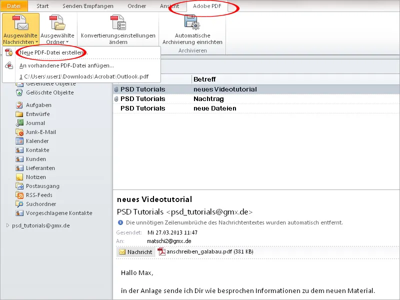 Crear documentos PDF con Acrobat