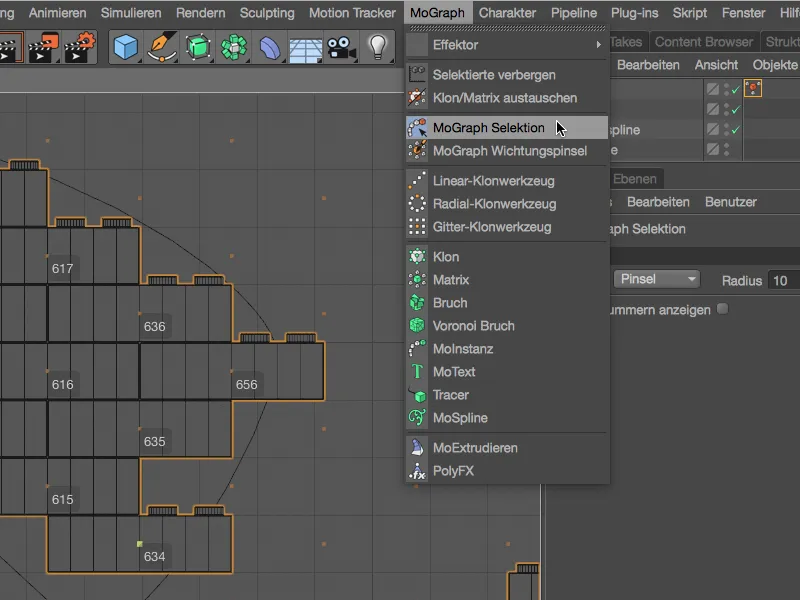 Novedades v18: Aspectos destacados de MoGraph