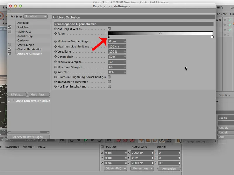 Cinema 4D, Ambient Occlusion: Save render time!