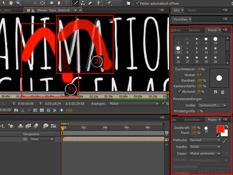 Animation leicht gemacht: Strichanimation