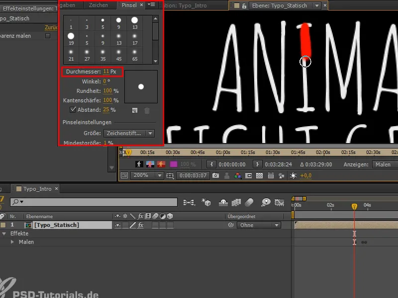 Animation made easy: line animation