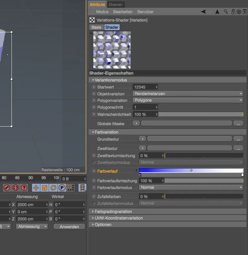 C4D Release 17 - Texture variations with variation shaders