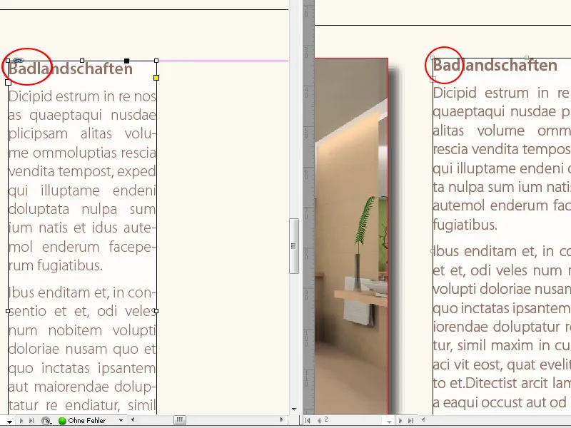 Content mapping and content placement tool in Adobe InDesign