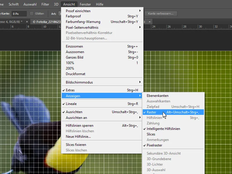 The low-poly effect in Photoshop