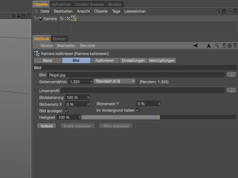 C4D Release 17 - Distortion & deformation, lens distortion
